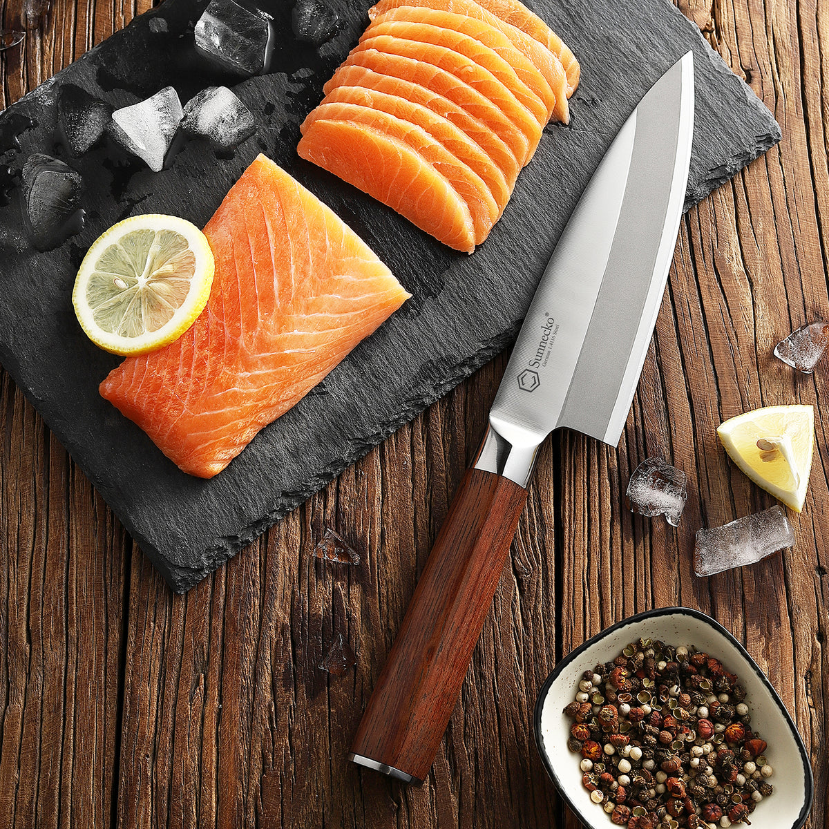 Japanese Deba Knife for Fish Vegetables Meat Single Bevel – Sunnecko.com